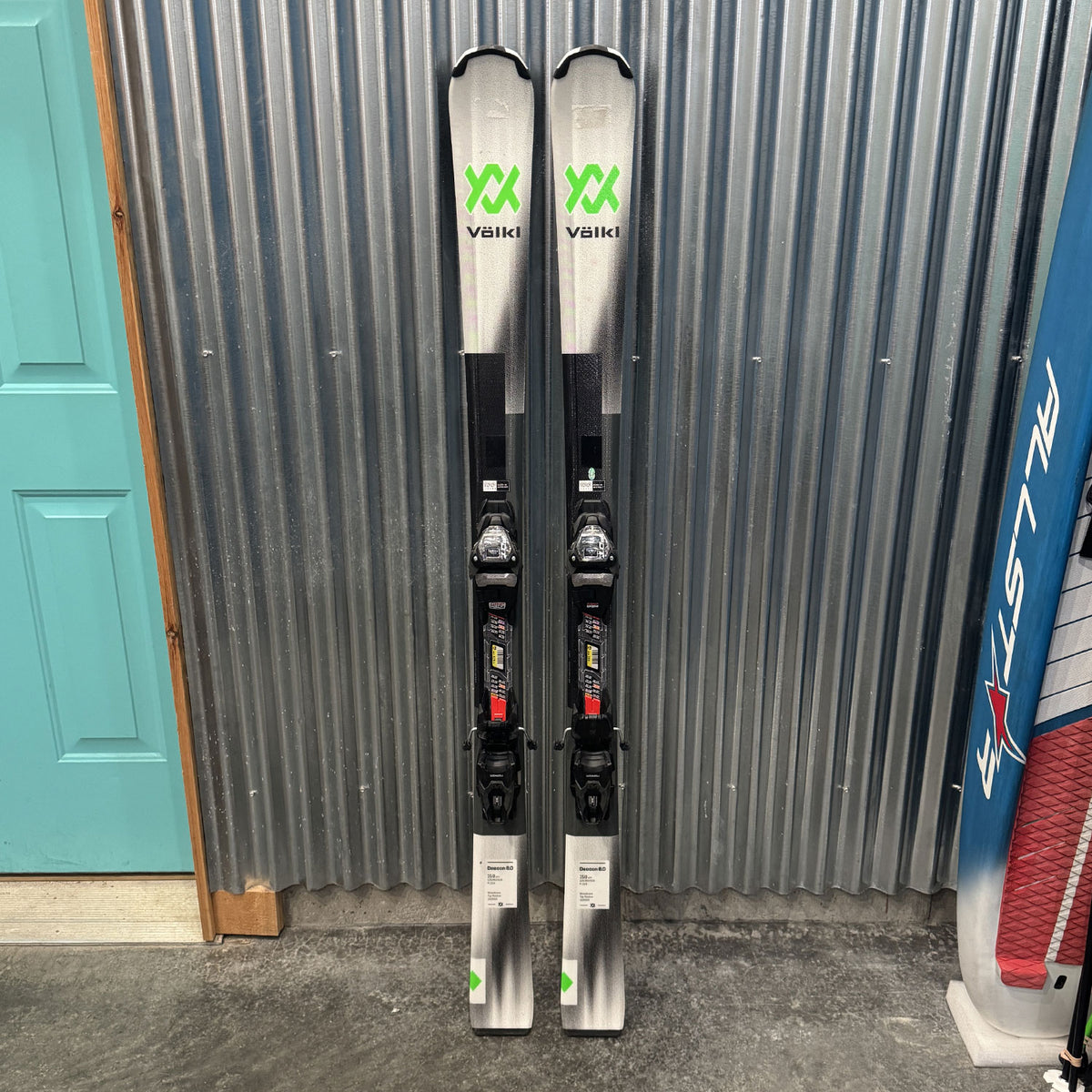 Volkl Deacon 8.0 Skis w/ Marker FDT 10 GW Bindings - USED — Vermont Ski ...